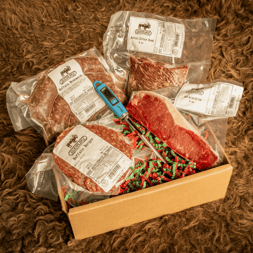 Beginner's Bison Meat Butcher Box - The Perfect Meat Gift Box – Jackson ...