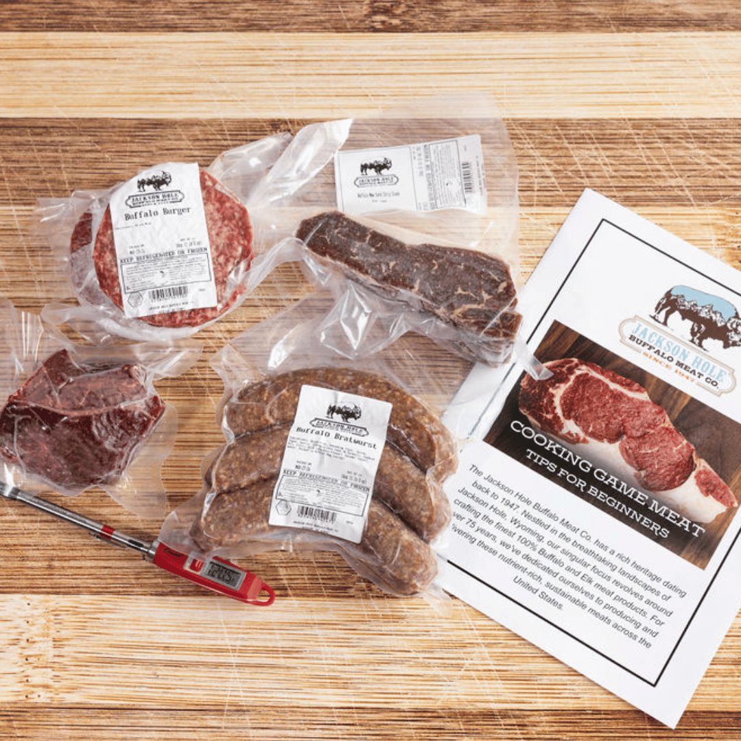 Bison Meat Butcher Box: Discover Buffalo Meat Gift Box – Jackson Hole ...