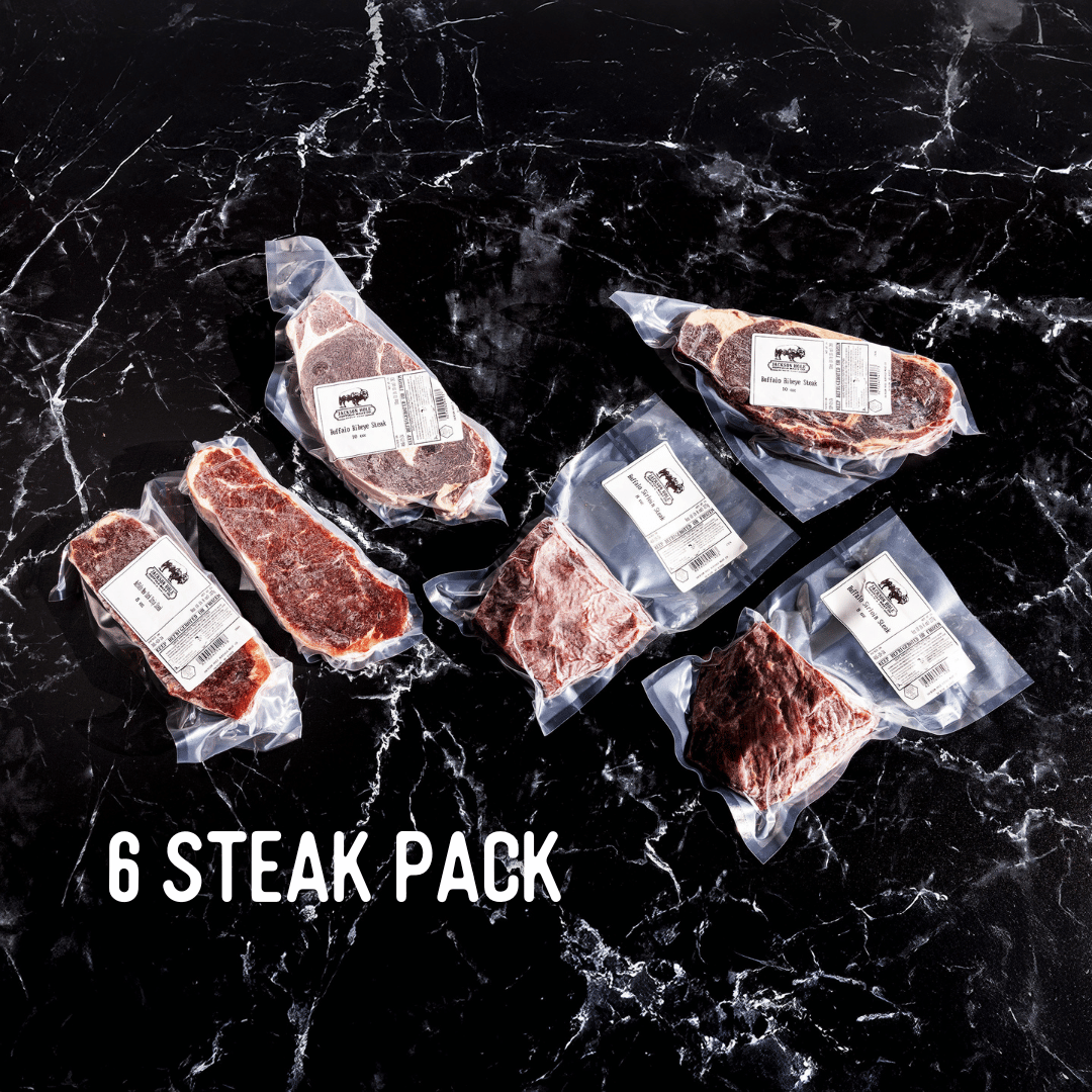 Buy Buffalo Steak Combo: An Assortment of Bison Steaks – Jackson Hole ...