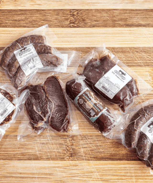 Elk Meat Steaks, Roasts, Sausages | Buy Online – Jackson Hole Buffalo Meat