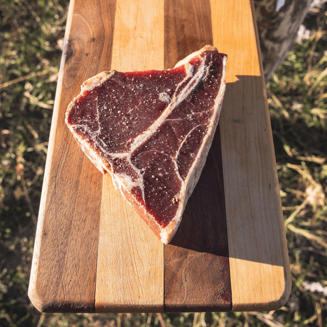 Buffalo T-Bone Cowboy Steak: Bison Steak for Sale Online or In Store ...