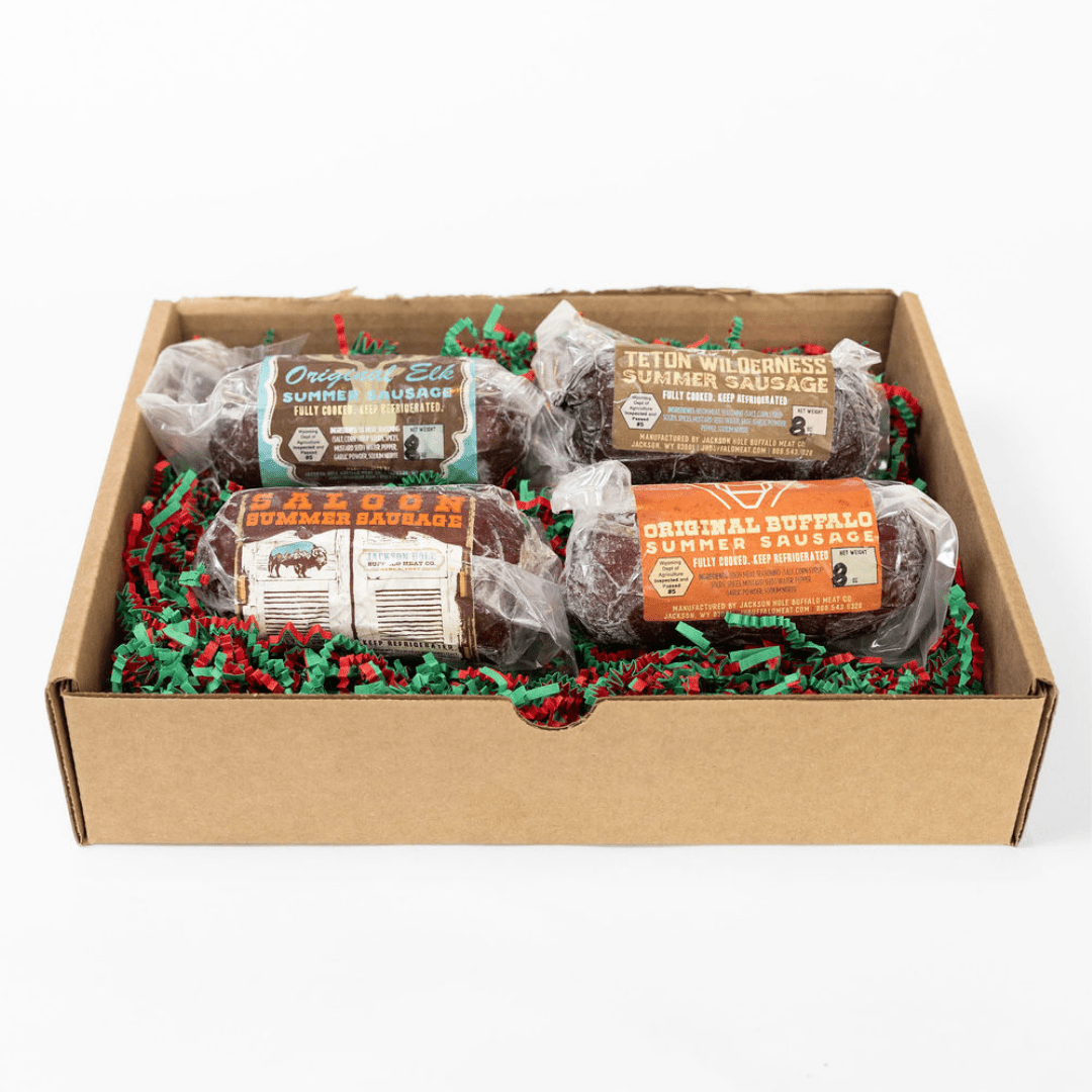 Summer Sausage Sampler: Our Summer Sausage Gift Basket – Jackson Hole ...