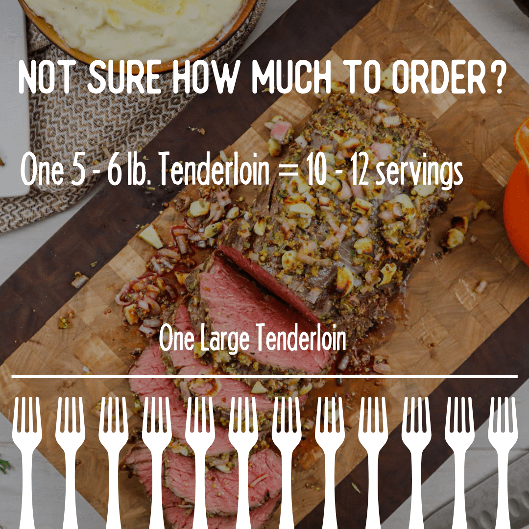 Whole Buffalo Tenderloin | Whole Bison Tenderloins – Jackson Hole ...