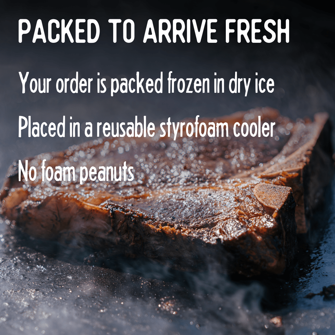 Buffalo T-Bone Cowboy Steak: Bison Steak for Sale Online or In Store ...