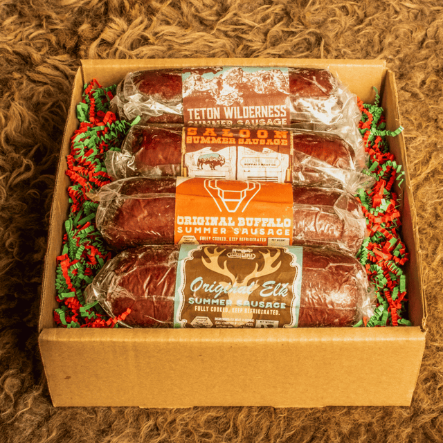 Summer Sausage Sampler: Our Summer Sausage Gift Basket – Jackson Hole ...