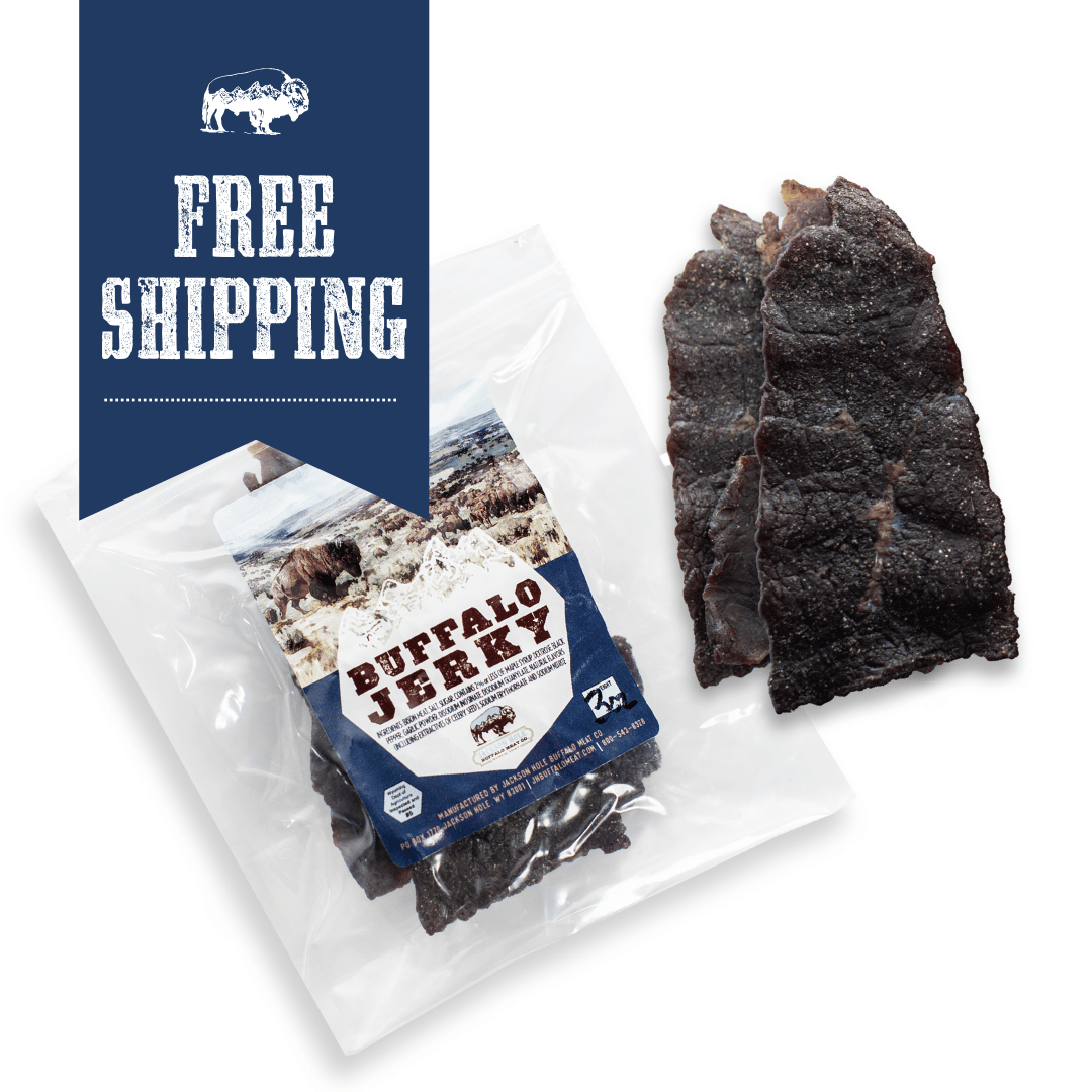 Buy Our Best Bison Jerky Online: Savory & Nutritious Buffalo Meat Snack ...