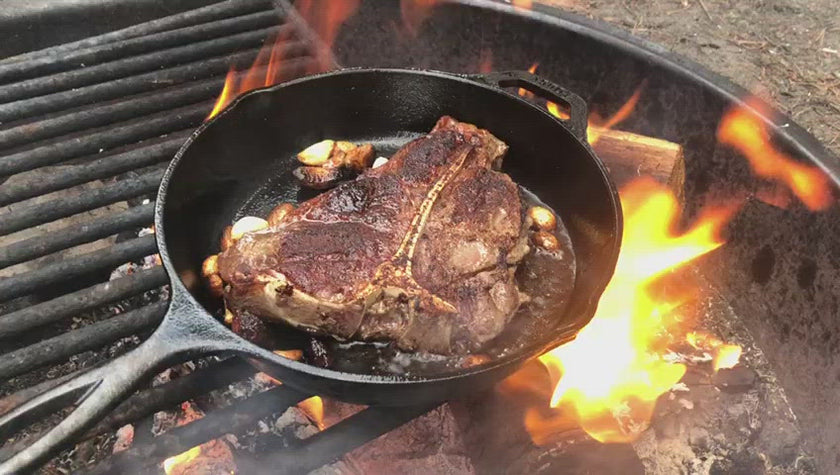 Buffalo T-Bone Cowboy Steak: Bison Steak for Sale Online or In Store ...