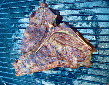 Buffalo T-Bone Cowboy Steak: Bison Steak for Sale Online or In Store ...