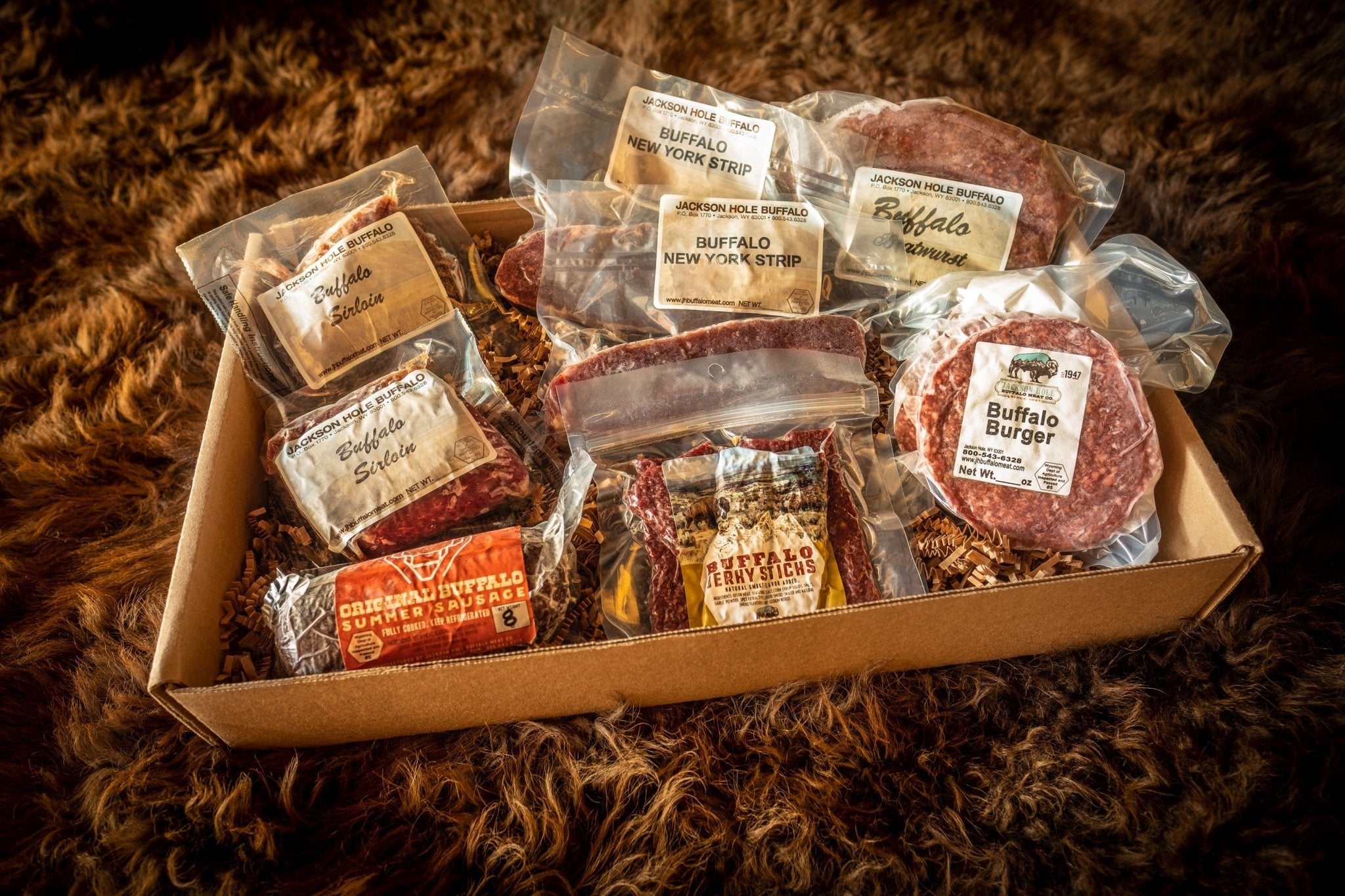 Buffalo Big Game Butcher's Box: A Great Bison Meat Lover's Gift ...
