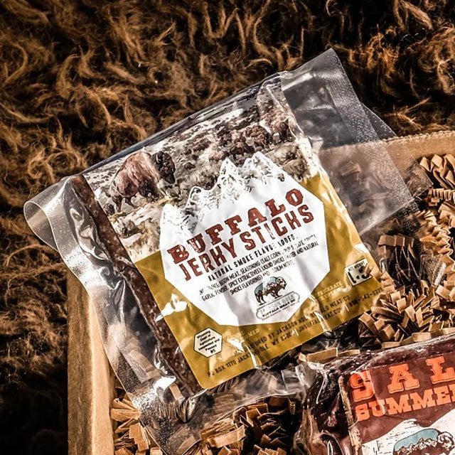 Buy Buffalo Jerky Sticks: Savory Bison Jerky Sticks for Sale – Jackson ...