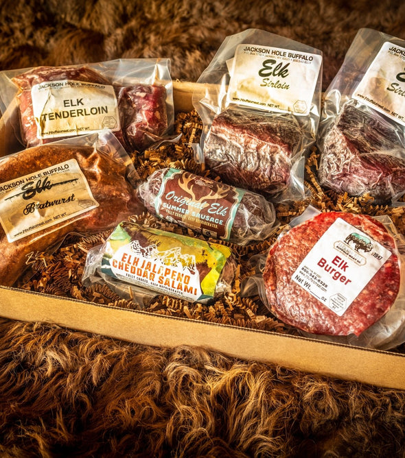Beginner's Buffalo Butcher Box – Jackson Hole Buffalo Meat